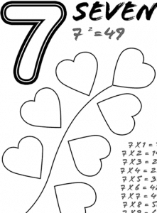 AR Numbers Coloring Pages - TechnologyEDUC