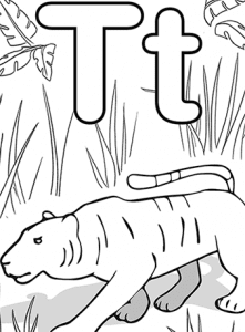 AR Animal ABC Coloring Pages - TechnologyEDUC