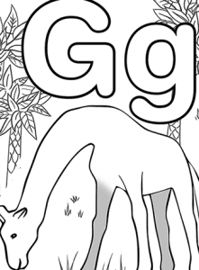 AR Animal ABC Coloring Pages - TechnologyEDUC