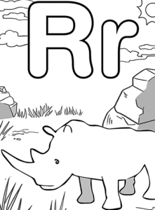 AR Animal ABC Coloring Pages - TechnologyEDUC